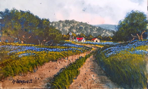 George Boutwell, Texas artist