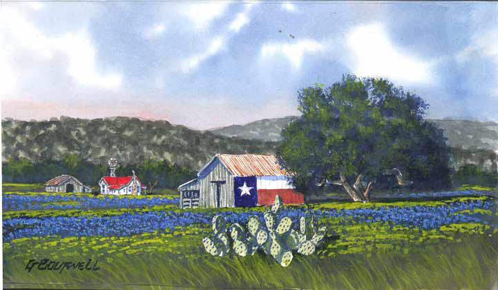 George Boutwell, Texas artist