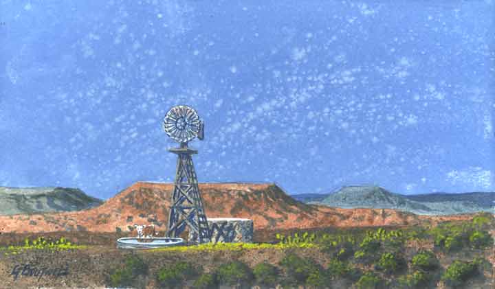 George Boutwell, Texas artist