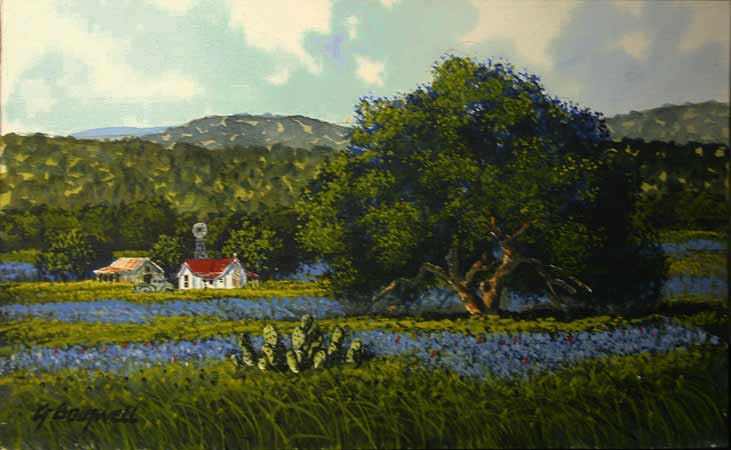 George Boutwell, Texas artist