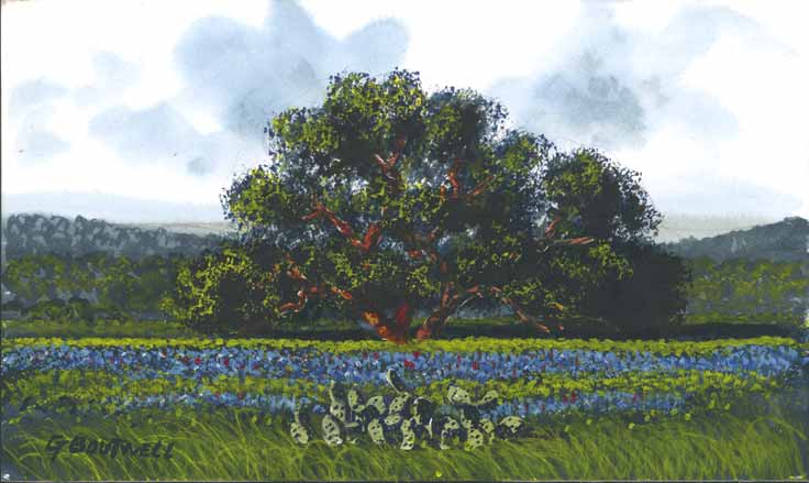 George Boutwell, Texas artist