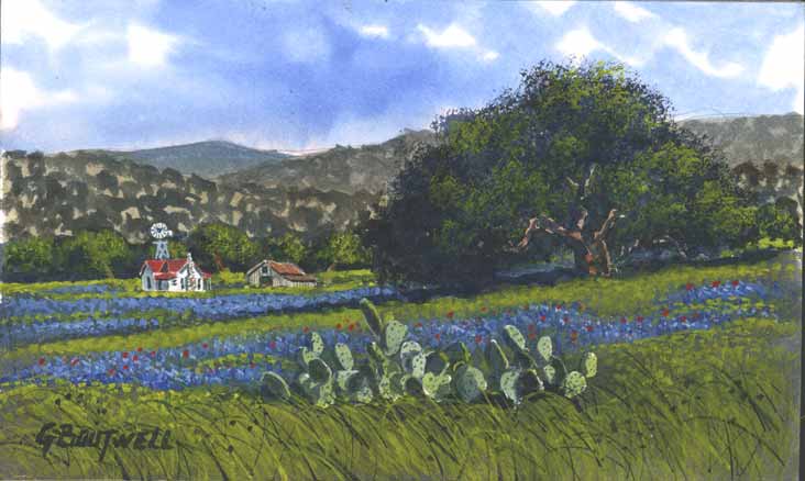 George Boutwell, Texas artist