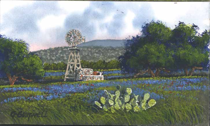 George Boutwell, Texas artist