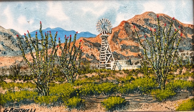 George Boutwell, Texas artist