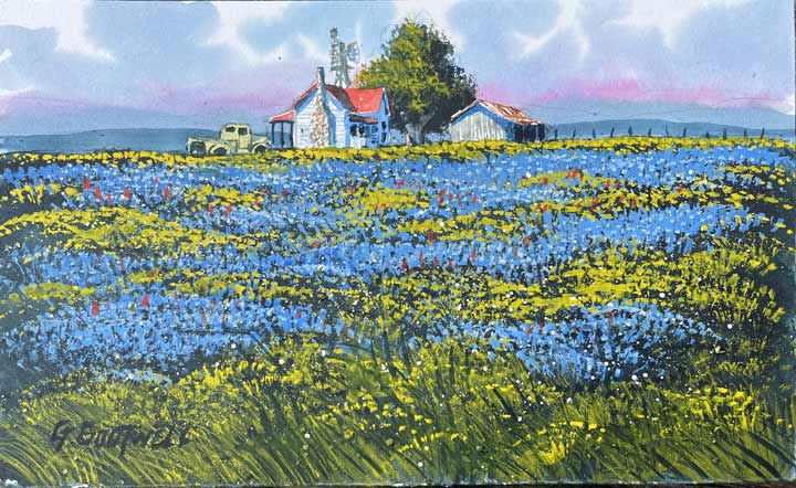 George Boutwell, Texas artist