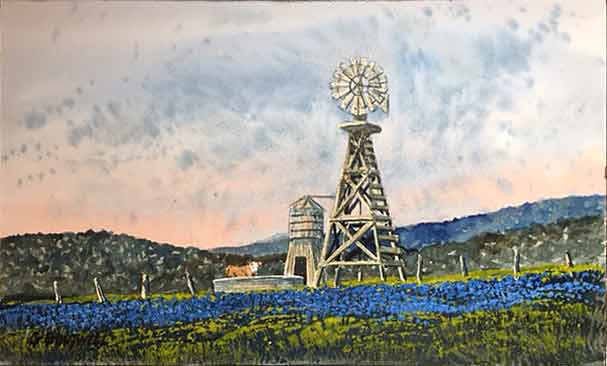 George Boutwell, Texas artist
