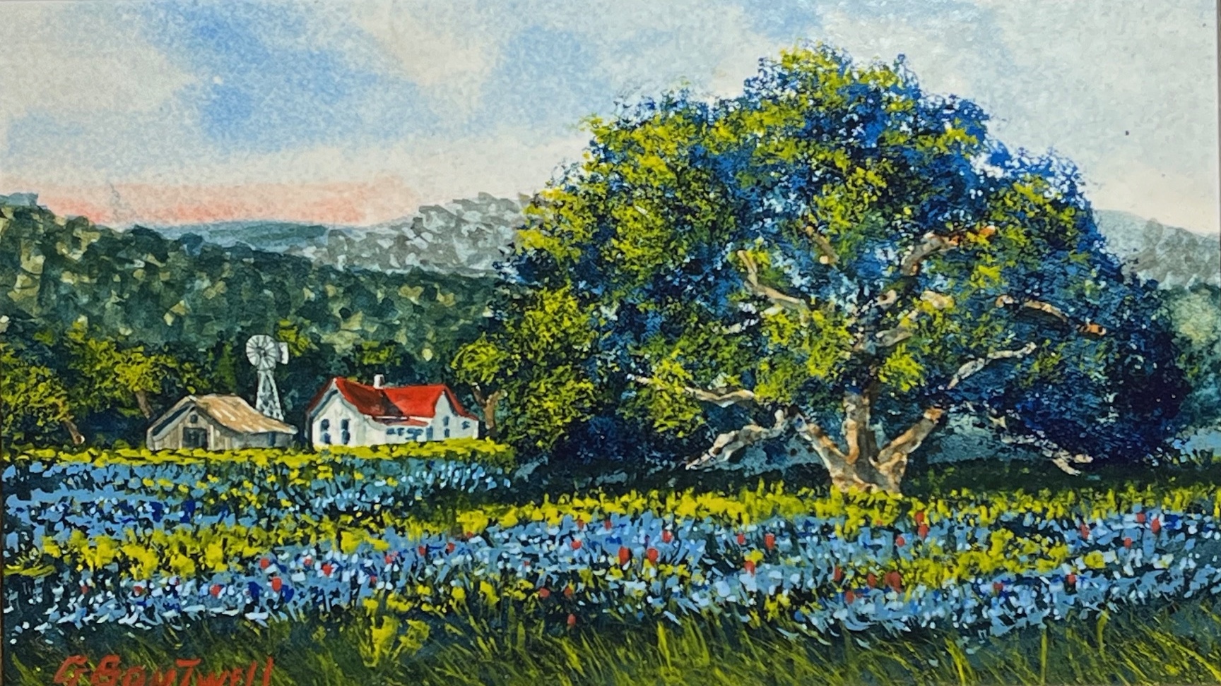 George Boutwell, Texas artist